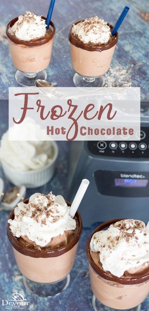 How to make Frozen Hot Chocolate | Devour Dinner