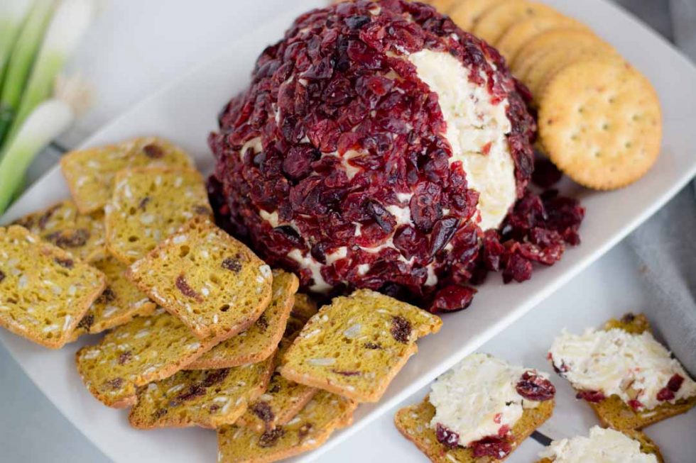 Delicious Holiday Appetizer White Cheddar Cheese Ball - Devour Dinner ...