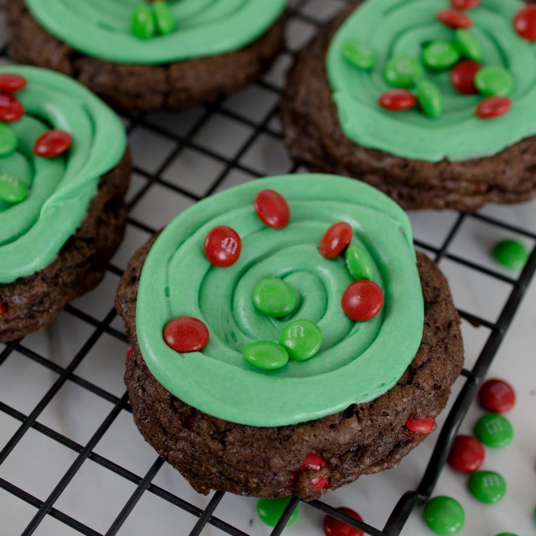 Holiday Brownie Cookie - Devour Dinner