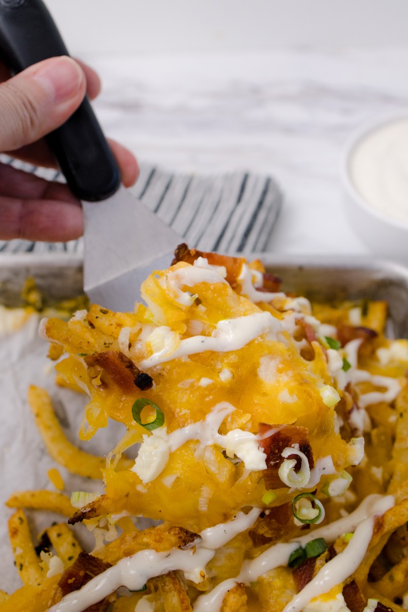 Loaded Bacon Cheese Fries (with Ranch)