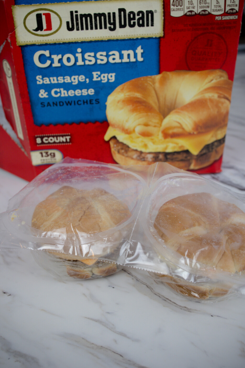 Jimmy Dean Breakfast Sandwich in Air Fryer (from frozen to crispy)