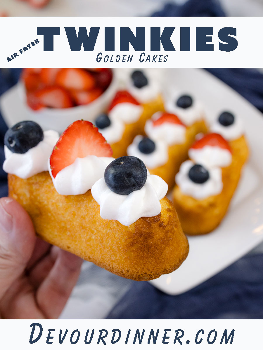 Air Fryer Twinkies - Devour Dinner