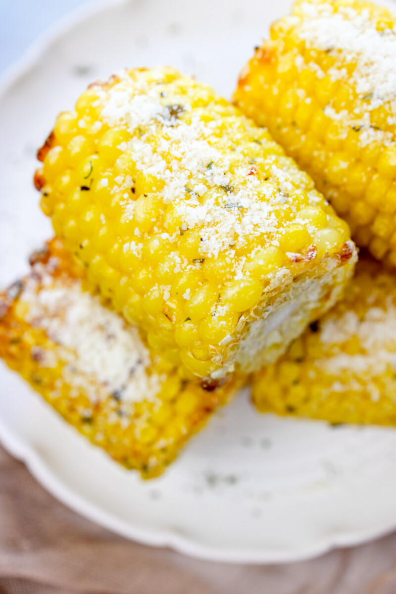 Frozen Corn on the Cob Air Fryer Recipe